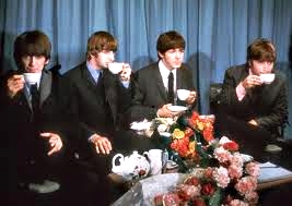 Beatles drinking tea | Windsor Rose Tea Room and Restaurant